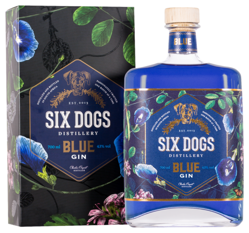 Six Dogs Gin Blue - 70CL kopen? | Gall & Gall